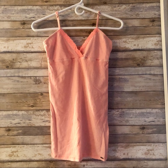 PINK Victoria's Secret | Tops | Victorias Secret Pink Neon Peach Orange ...